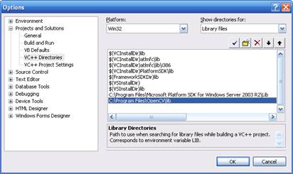 A step-by-step guide to the use of the Intel OpenCV library and the Microsoft DirectShow ...